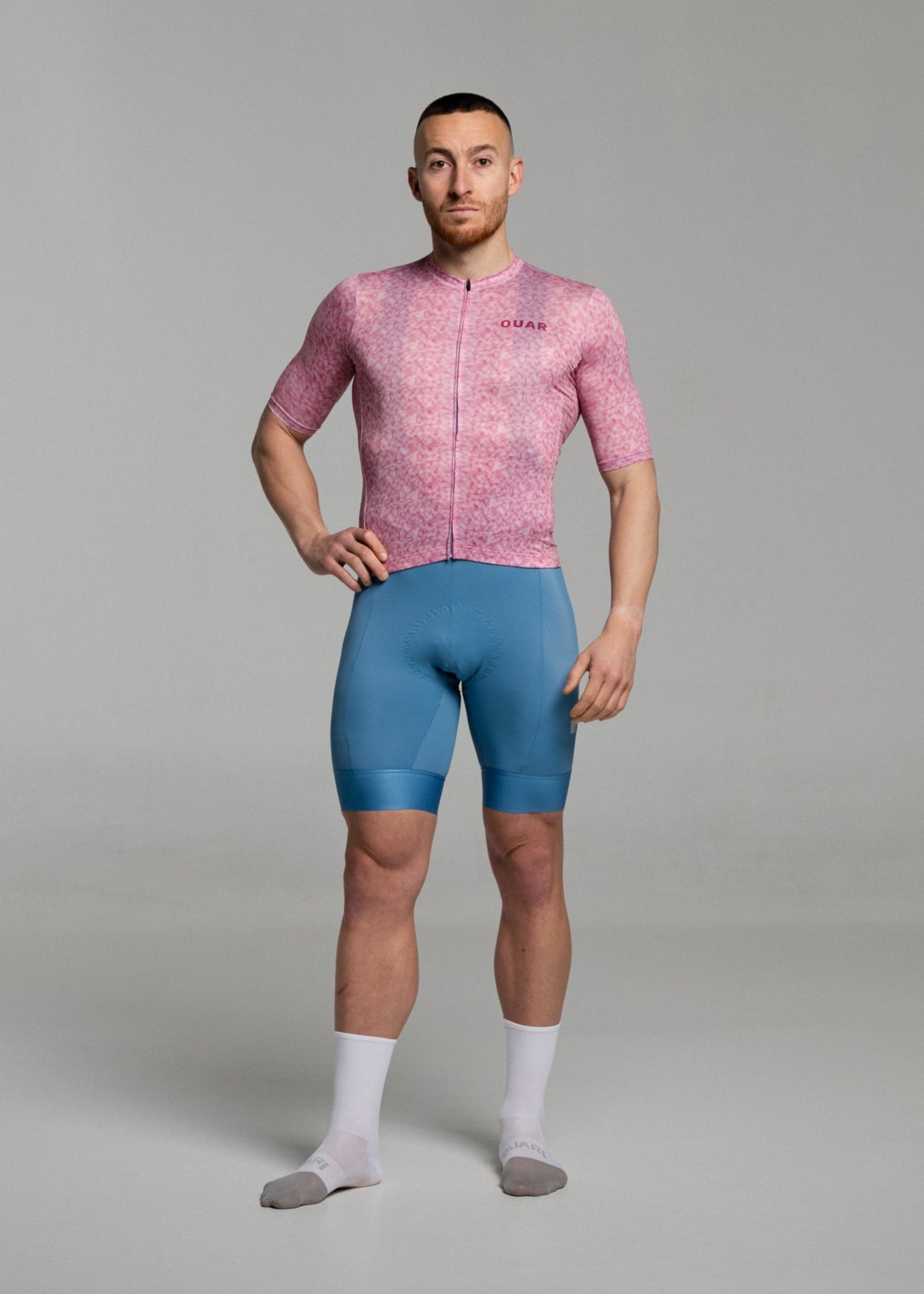 Cycling Jersey Ouar – Signature Pink Pixel – Lightweight Technical ...